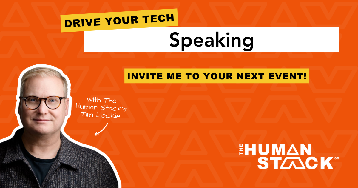 The Human Stack | Speaking Opportunities